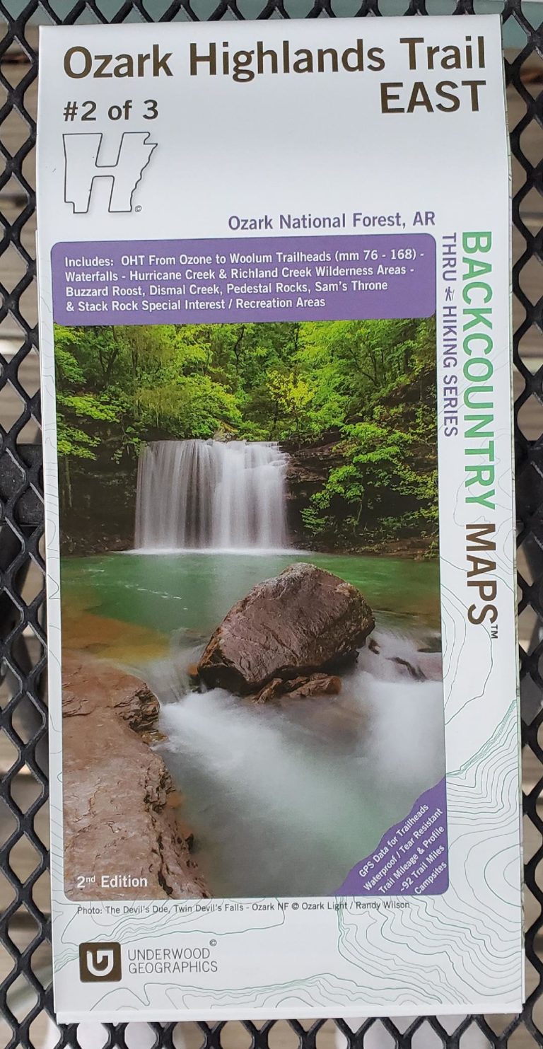 Ozark Highlands Trail East Map – The Ozark Society