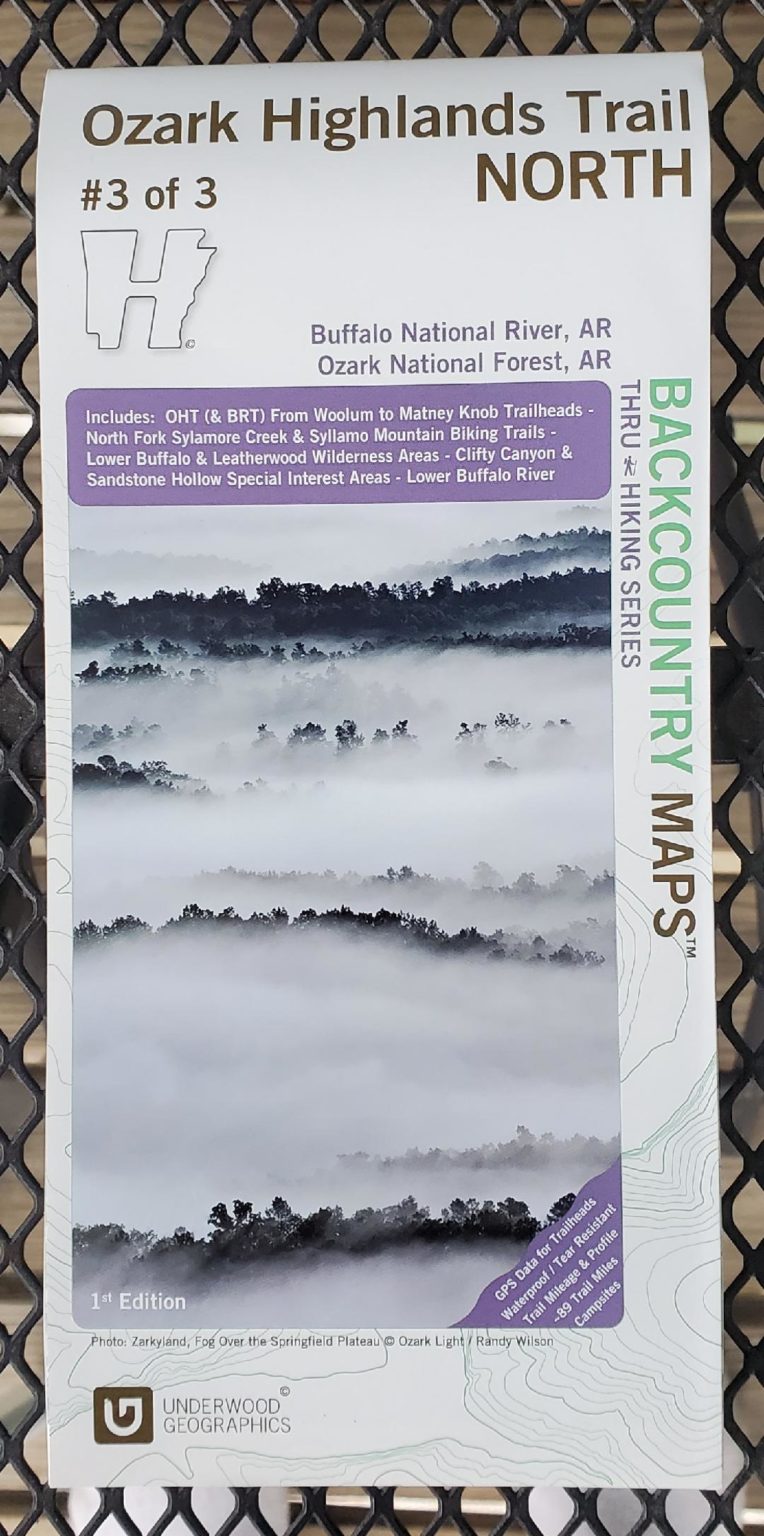 Ozark Highlands Trail North Map – The Ozark Society