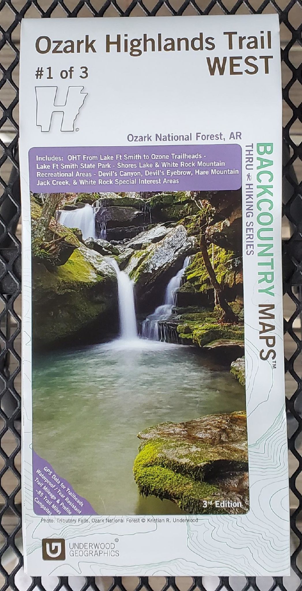 Ozark Highlands Trail West Map – The Ozark Society